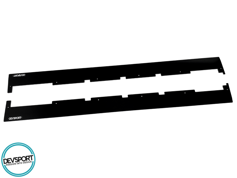 DevSport 2008-2014 Subaru WRX / STI Side Skirt Splitters - Side Extensions