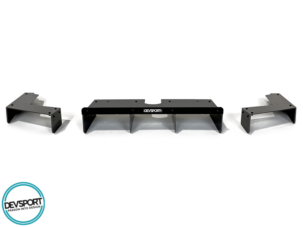 DevSport 2012-2015 Honda Civic Sedan Rear Diffuser - FB6 9thGen