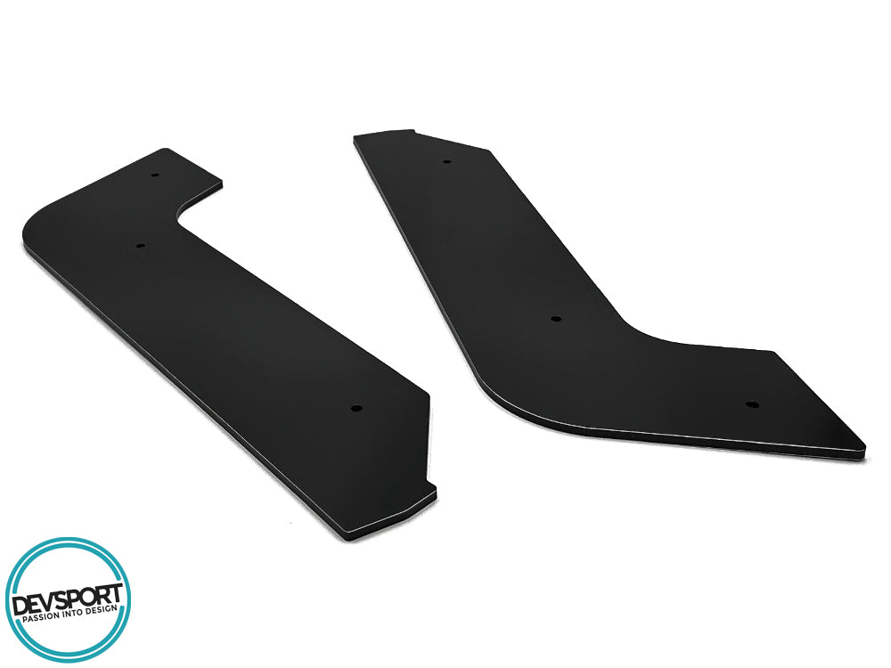 DevSport 92-00 Honda Civic Coupe / Sedan Rear Spats - EG EK EM1 Bumper ...