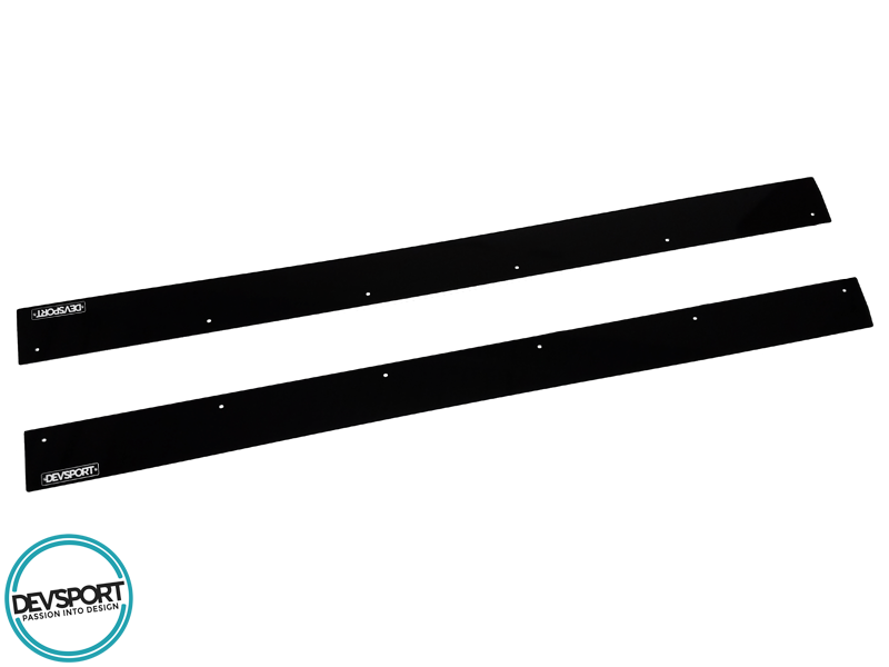 DevSport 2007-2013 Honda Fit Side Splitters - GD3 GE8 Side Extensions