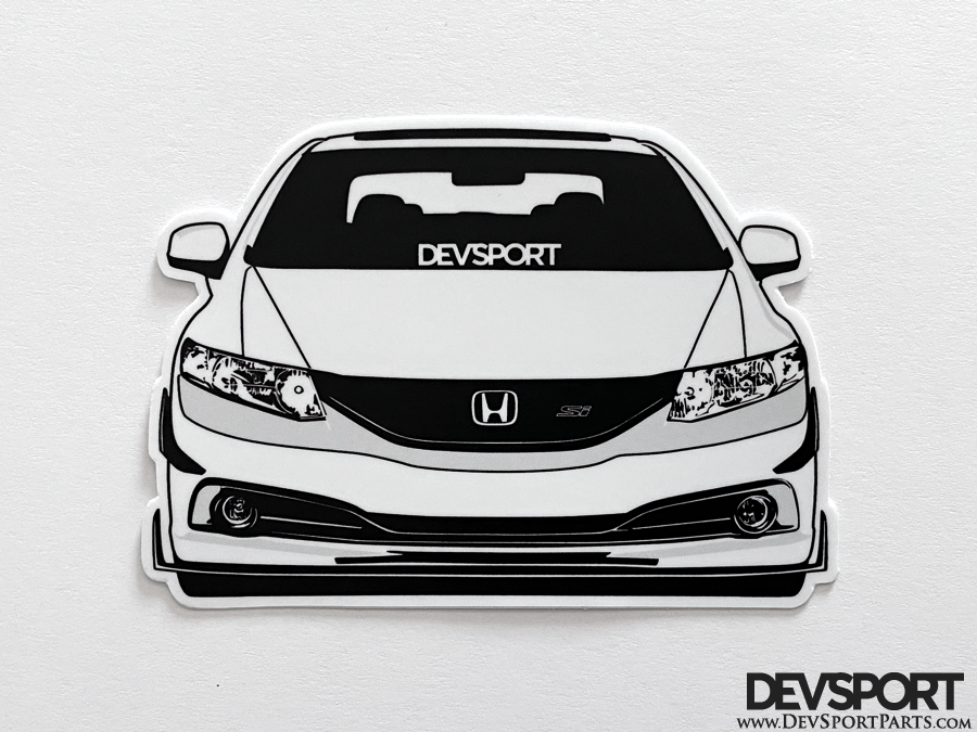 DevSport 9th Gen Civic Die Cut Decal Sticker