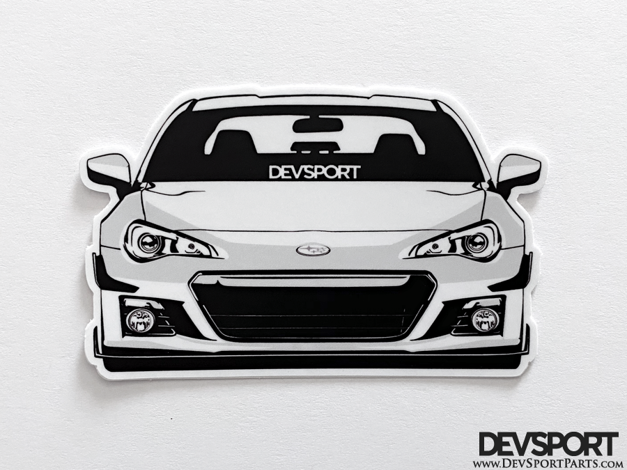 DevSport Subaru BRZ Die Cut Decal Sticker
